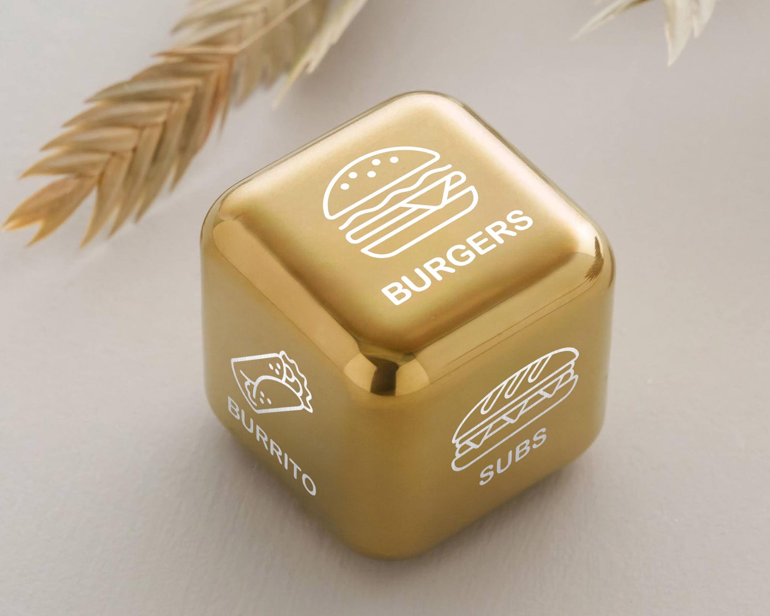 Set of 2 Food Take Out Dice, Gifts for Boyfriend, Couple Gift ...