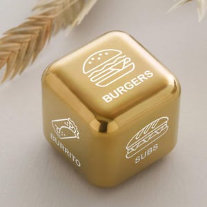 Set of 2 Food Take Out Dice, Gifts for Boyfriend, Couple Gift ...