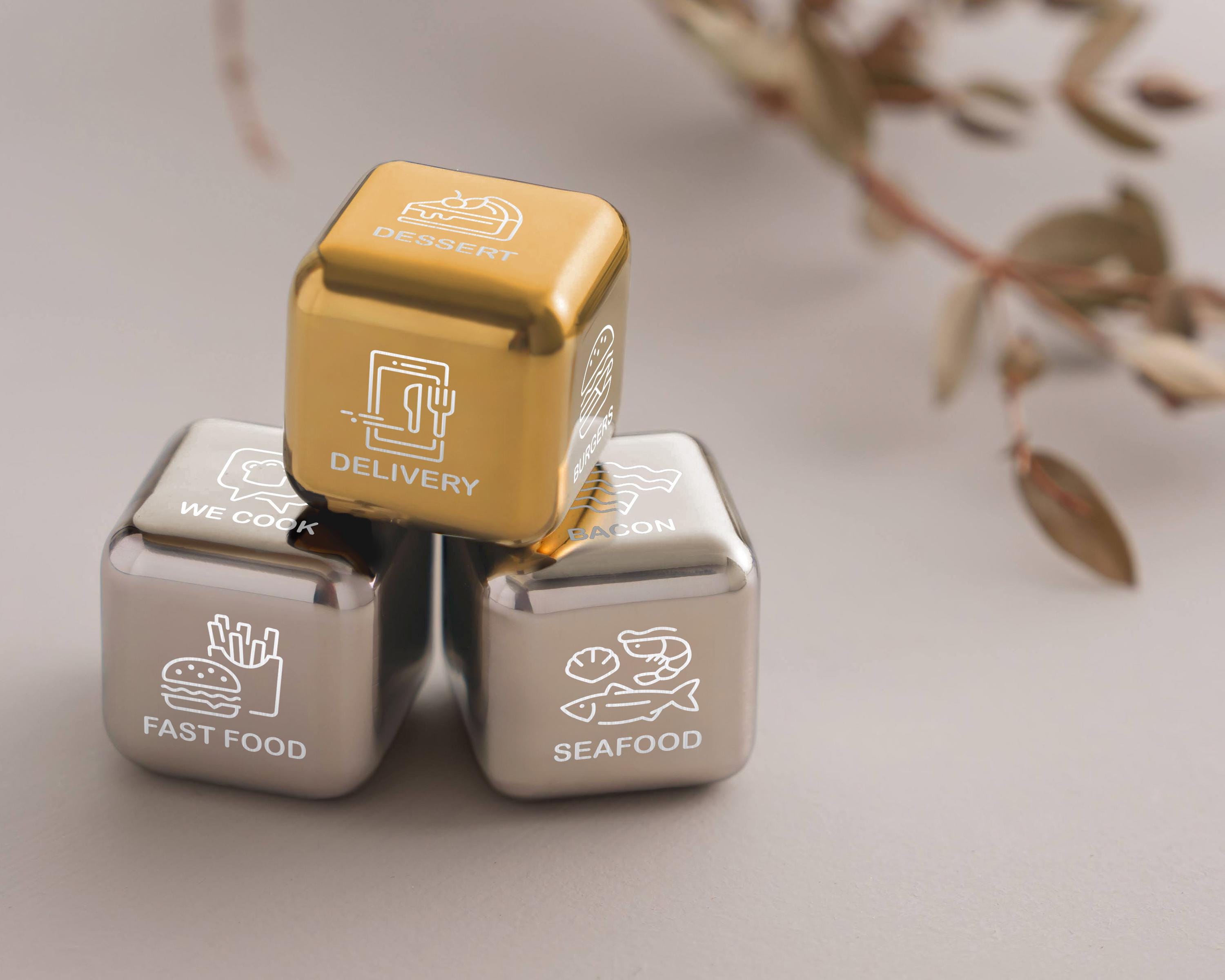 Set of 2 Food Take Out Dice, Gifts for Boyfriend, Couple Gift ...