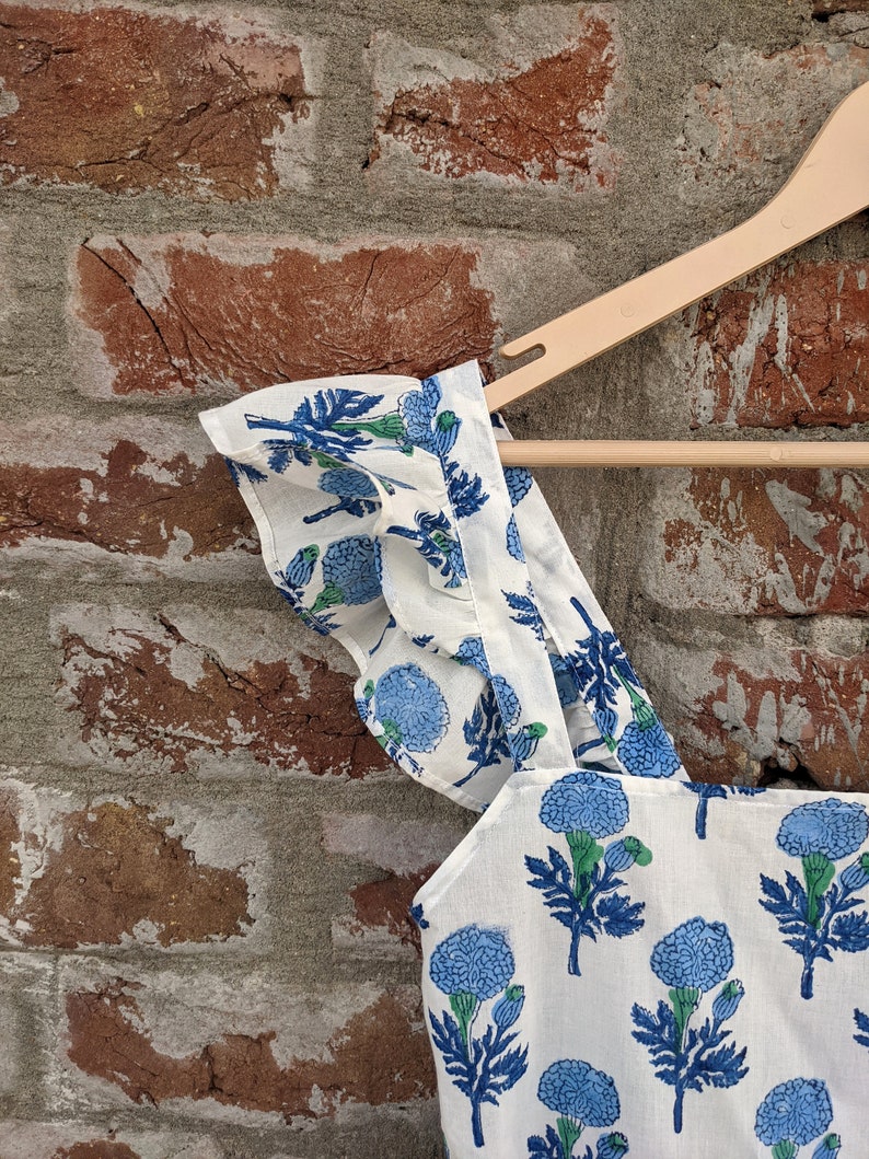 Hand Block Printed Dress Block Print Dress Indian Tunics - Etsy