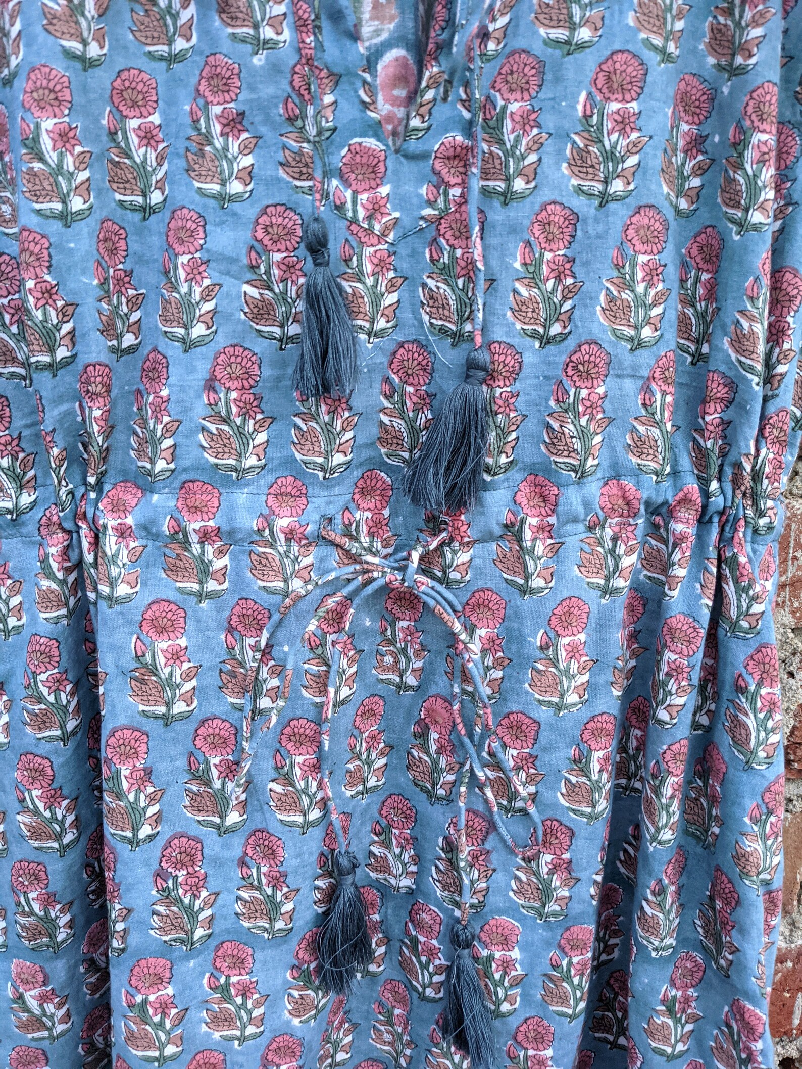 Hand Block Printed Dress Boho Dress Short Dress Summer - Etsy