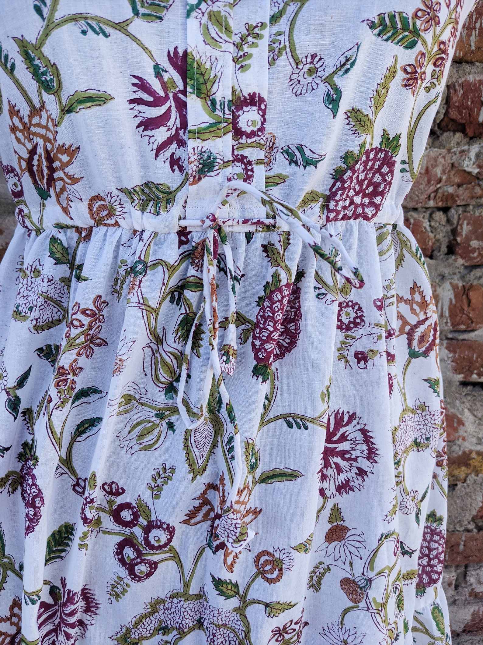 Hand Block Printed Dress Block Print Dress Indian Tunics - Etsy