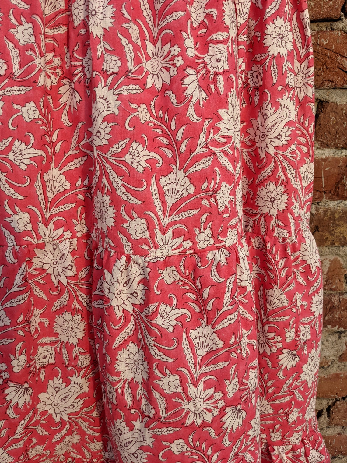 Hand Block Printed Dress Block Print Dress Indian Tunics | Etsy