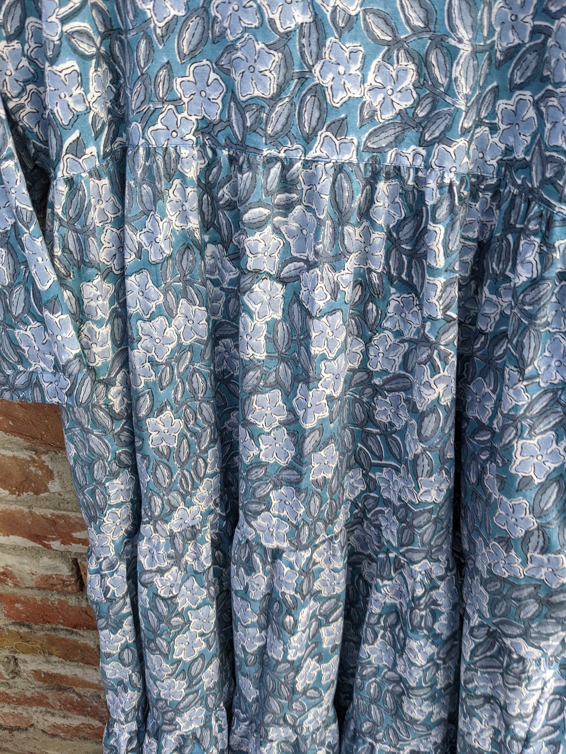 Hand Block Printed Dress Block Print Dress Indian Tunics - Etsy