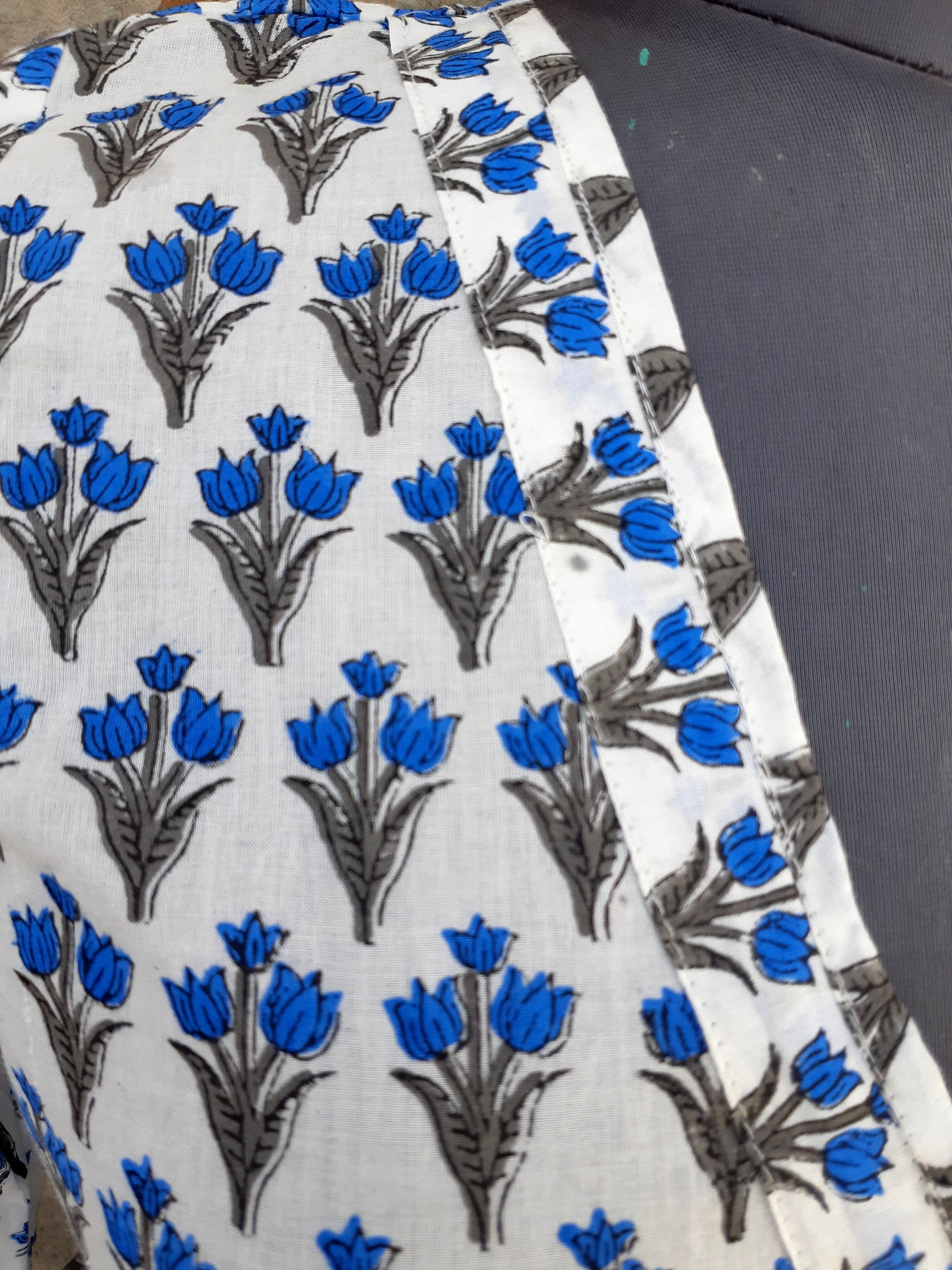 Hand Block Printed Dress, Block Print Dress, Indian Tunics, Hand ...