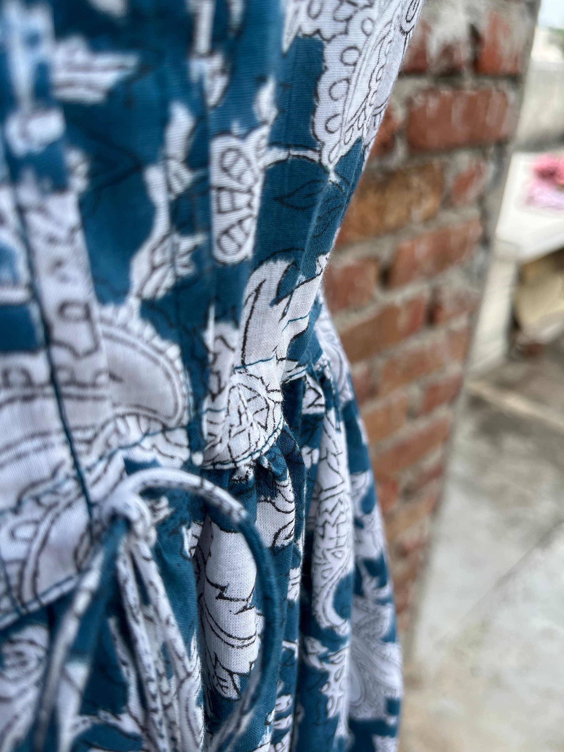 Hand Block Printed Dress Block Print Dress Indian Tunics - Etsy