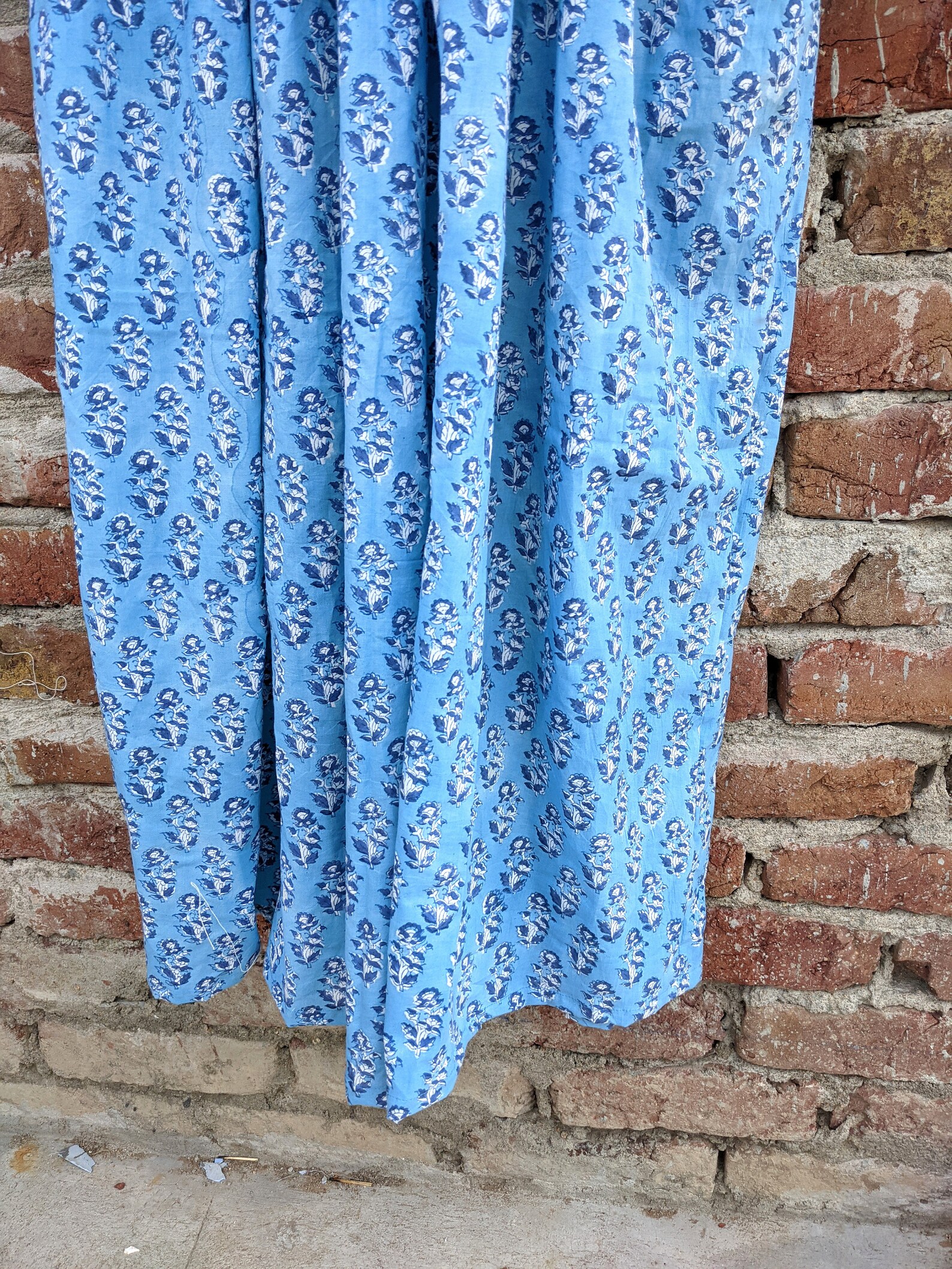 Hand Block Printed Dress Summer Dress Handmade Cotton Dress | Etsy