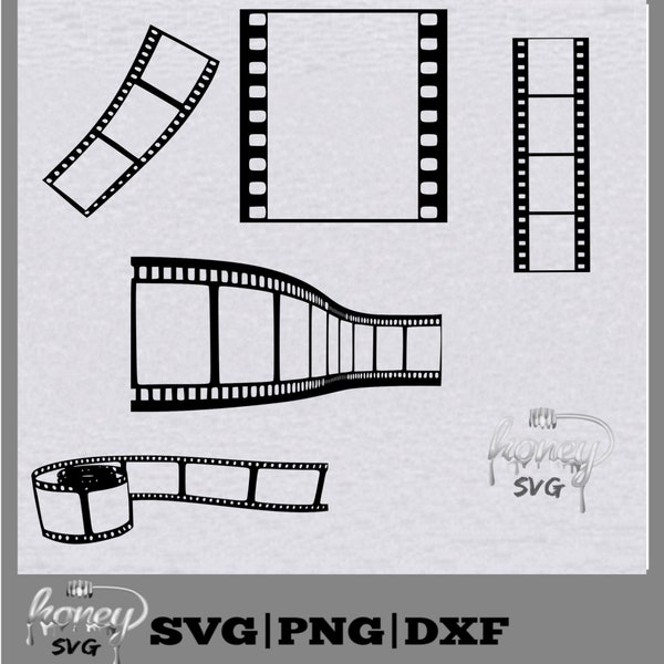 Filmstrip Svg - Etsy