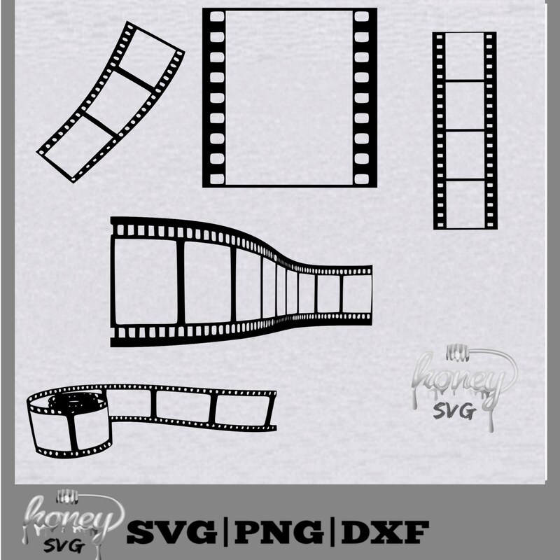 Filmstrip Svg - Etsy