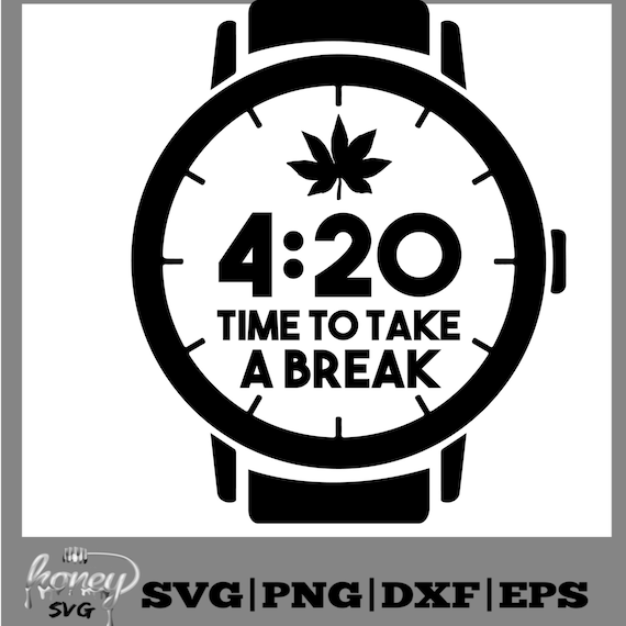 Paper Bumper Stickers 420 Time To Take A Break Vinyl Decal Weed ...