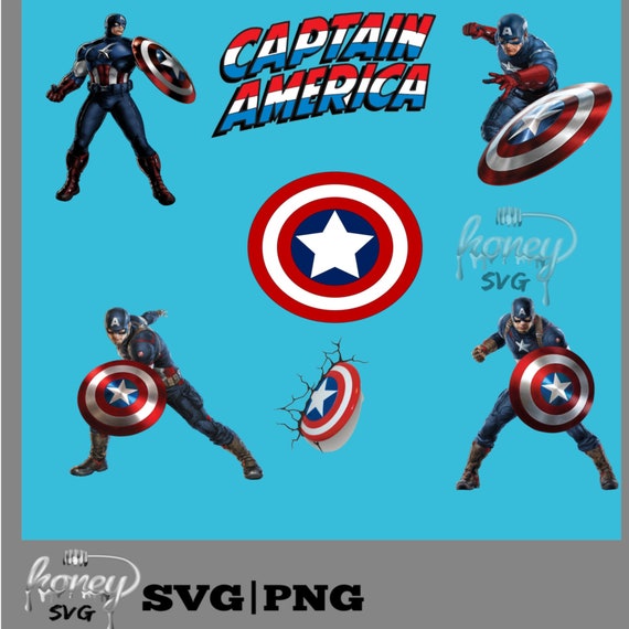 Captain America Logo Clip Art