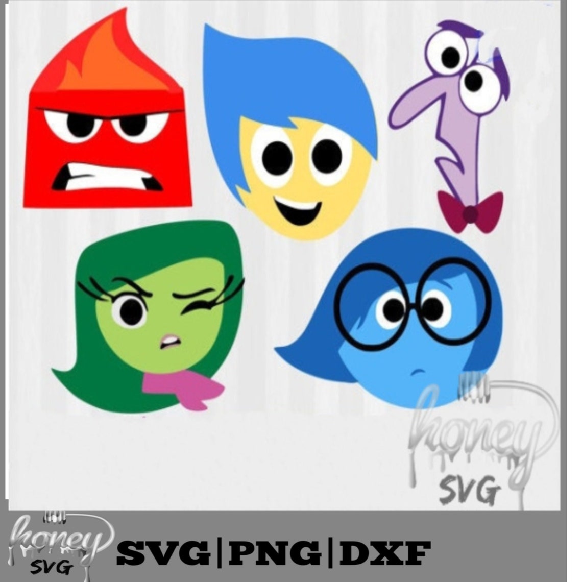 Inside Out Svg Inside Out Clipart Svg Files Inside Out Joy - Etsy Australia