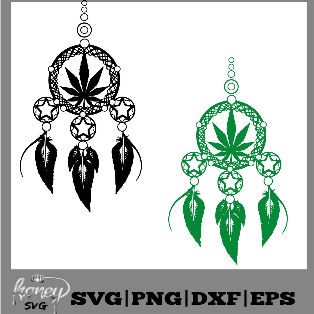 Weed Dream Catcher, Dream Catcher Svg, Weed Svg, Cannibis Svg ...