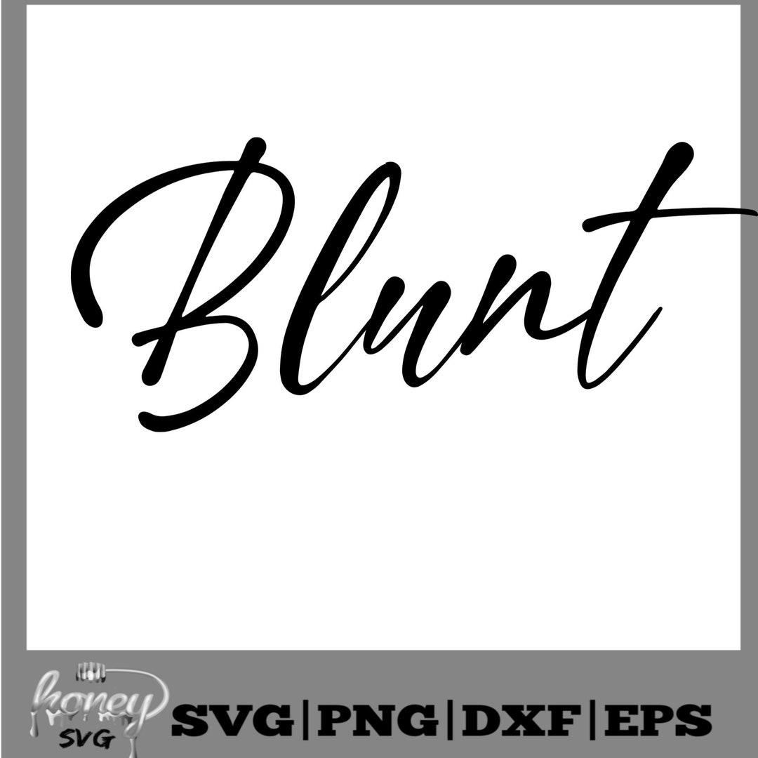 Blunt Svg,weed SVG, , Cannabis Svg, Marijuana SVG File for Cutting ...