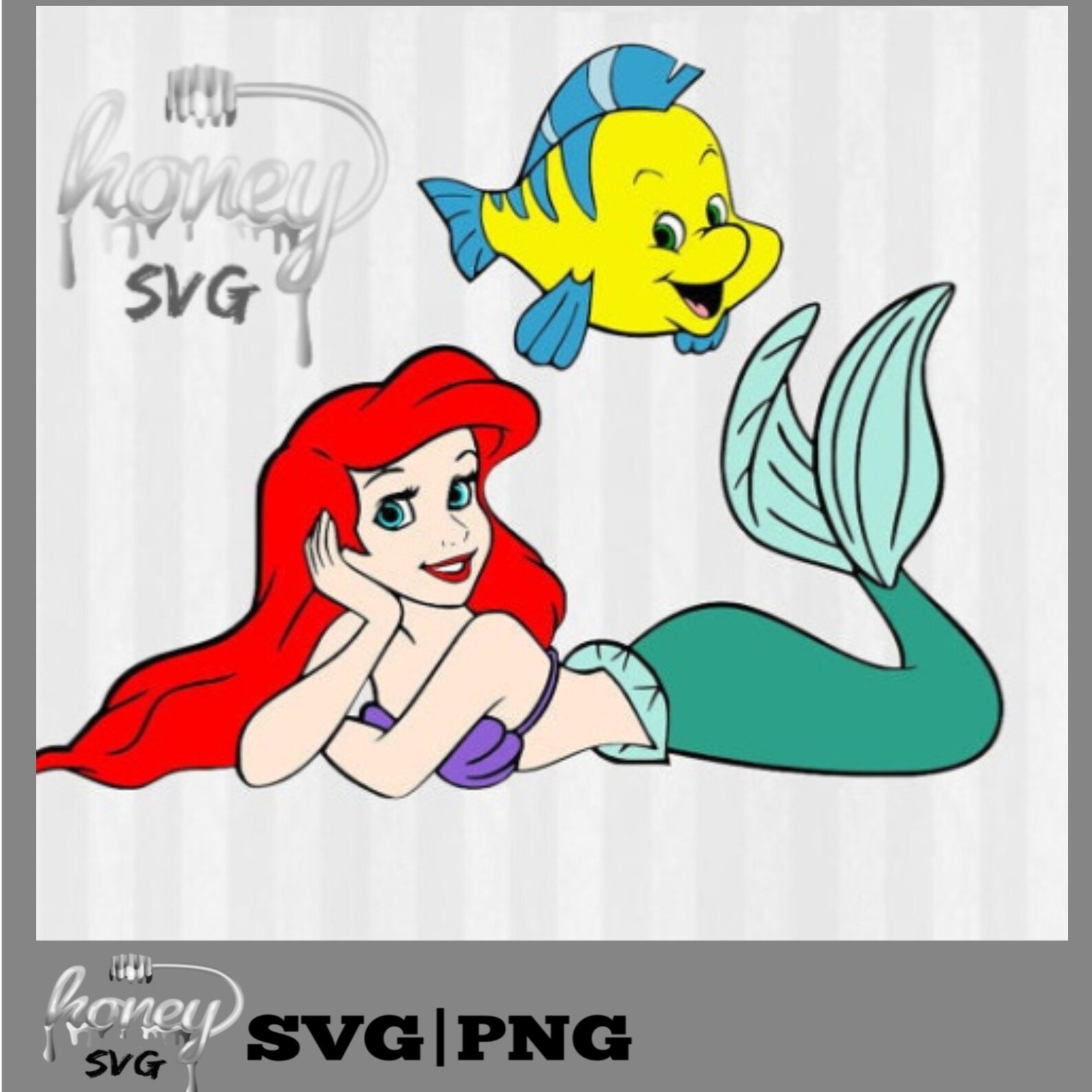 Ariel SVG Little mermaid svg the little mermaid svg | Etsy
