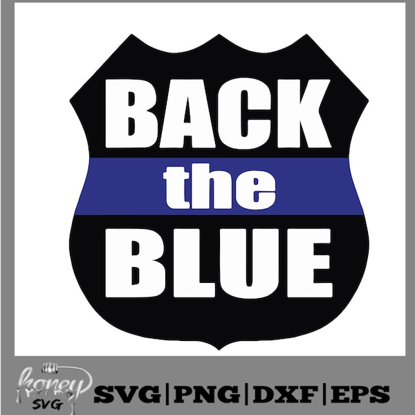 Back the Blue - Etsy