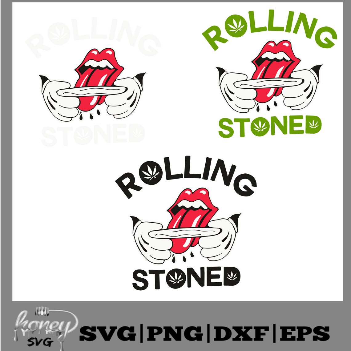 Rolling Stoned Svg Stoned Svg Smoking Lips Svg Weed Svg | Etsy