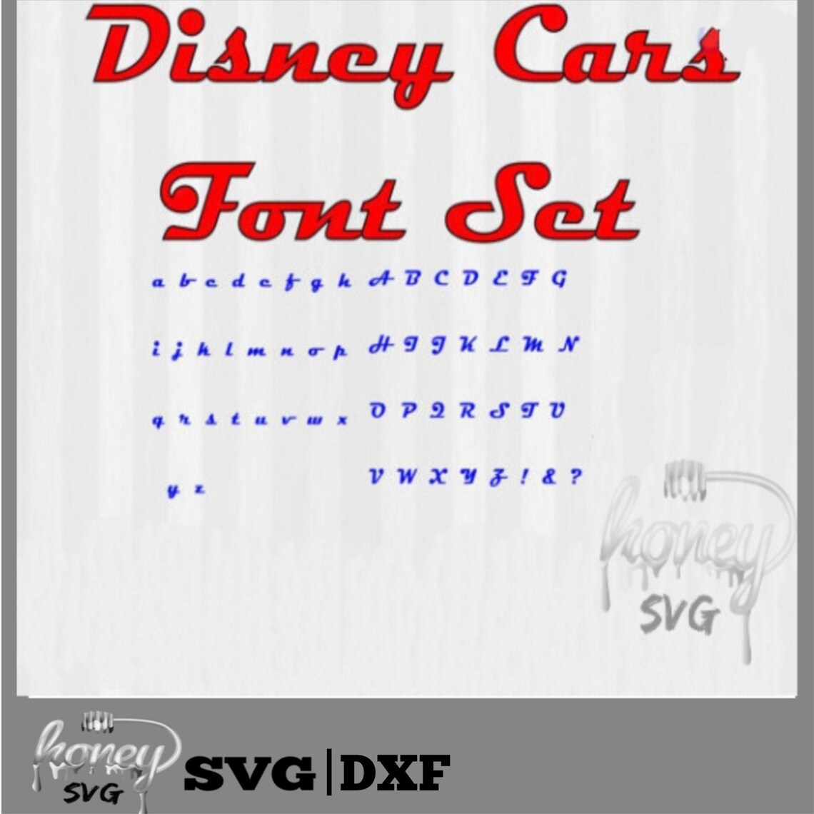 Cars Font Cars Svg Cars Font Svg Cars Font Cricut Cars | Etsy