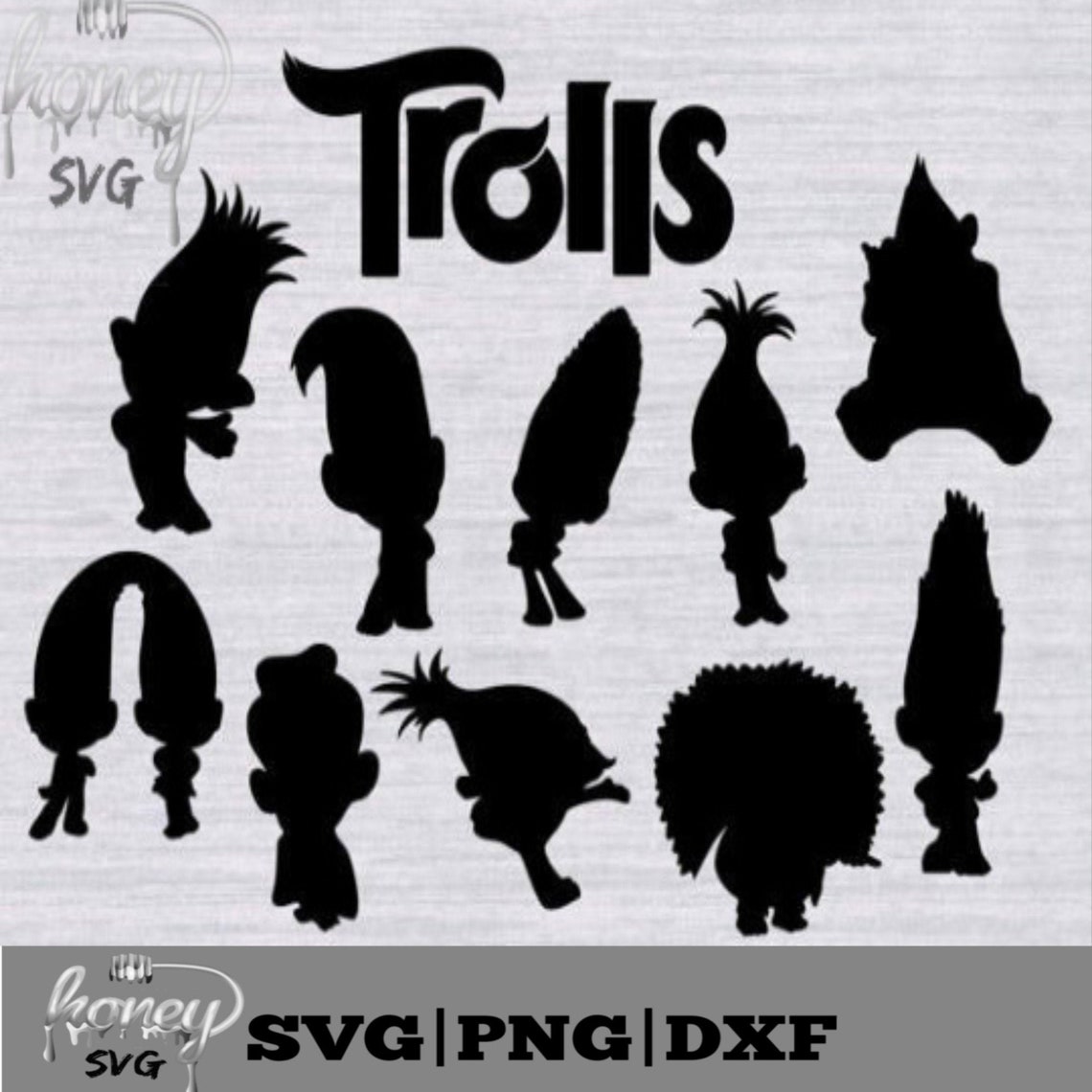 Trolls Poppy SVG Bundle Trolls Svg Troll Svg Poppy Svg | Etsy
