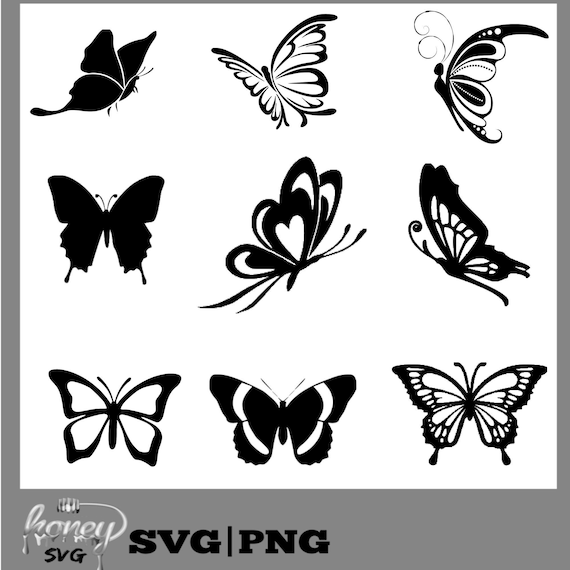 Mariposa Svg Png Mariposa Svg Bundle Mariposas | Etsy México