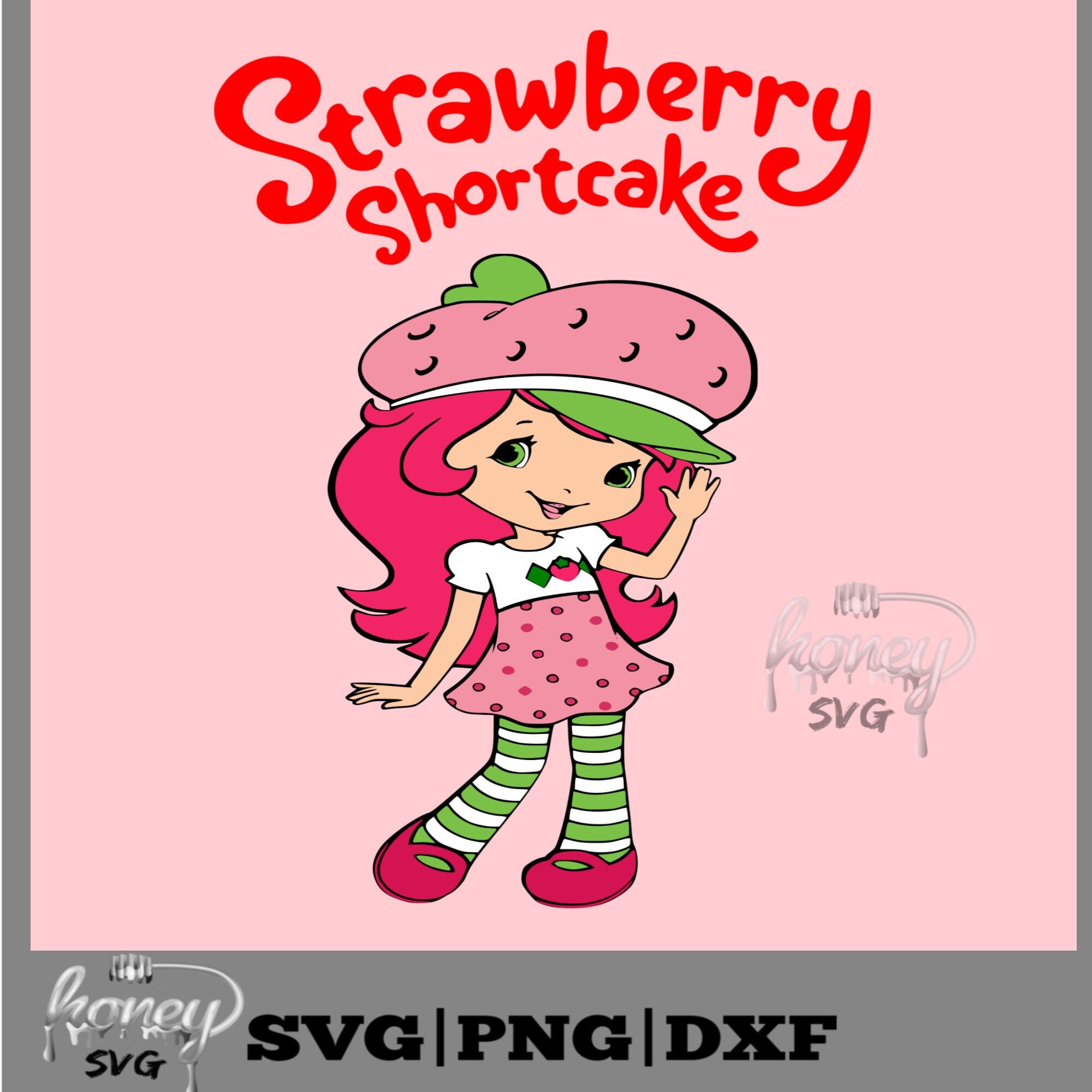 Drawing & Illustration Digital Silhouette Shortcake birthday svg ...