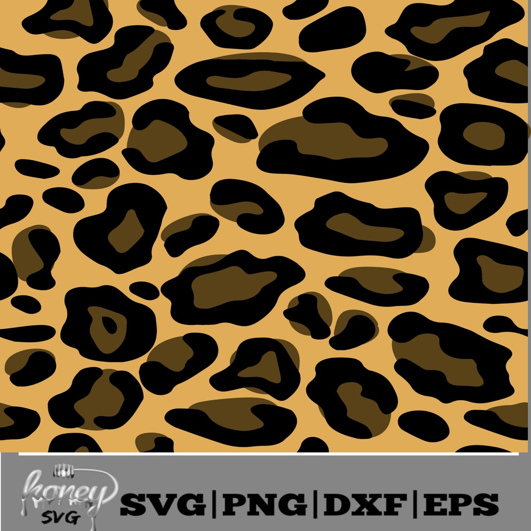 Cheetah Print SVG, Cheetah Print Cut File, Png,eps, Svg, Animal Print ...