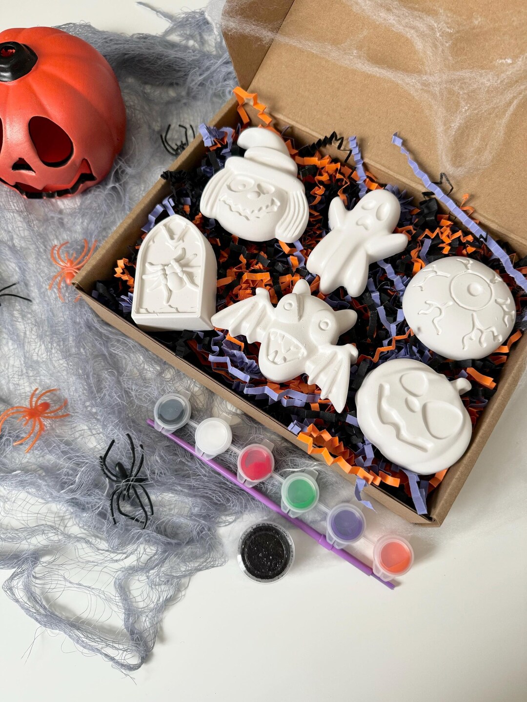 Paint Your Own Halloween Craft Kit - Handmade - Etsy