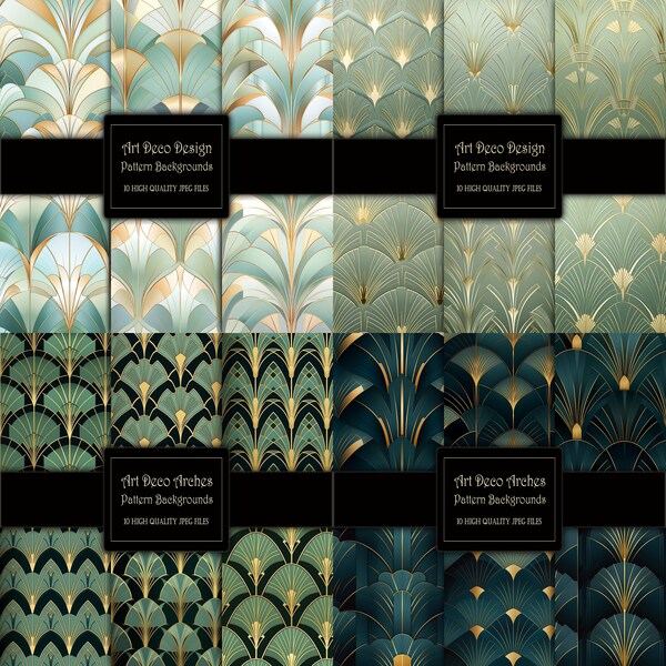 Art Deco Design - Etsy