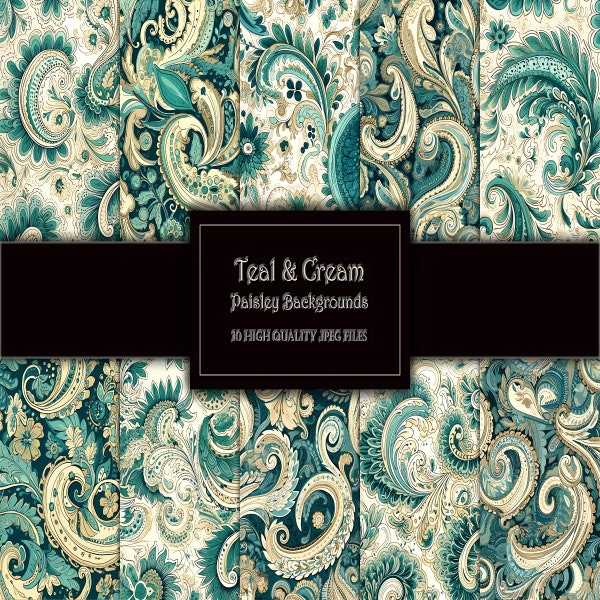 Paisley Paper - Etsy