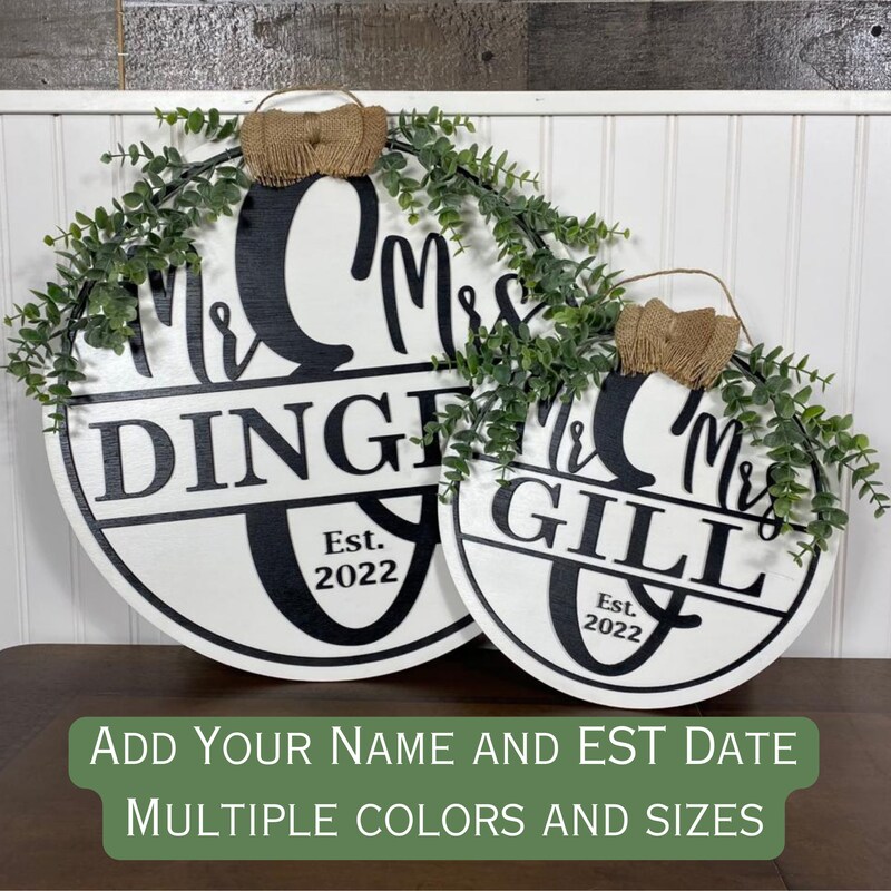 Wedding Established Sign - Etsy