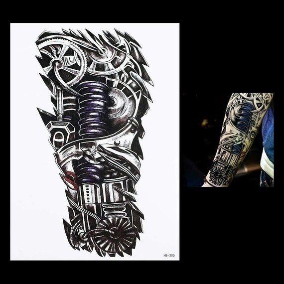 Terminator Robot Arm Tattoo