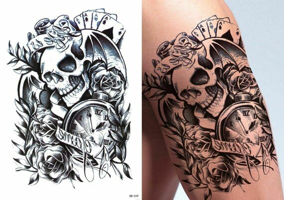 Life And Death Tattoo Sleeve