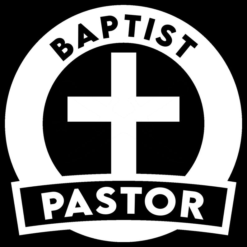 Round Ribbon Banner Pastor, Clergy Vinyl Decals for Cars, Windows ...