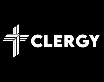 Decal: Clergy Vinyl Decal Sticker for Pastor Deacon Elder - Etsy
