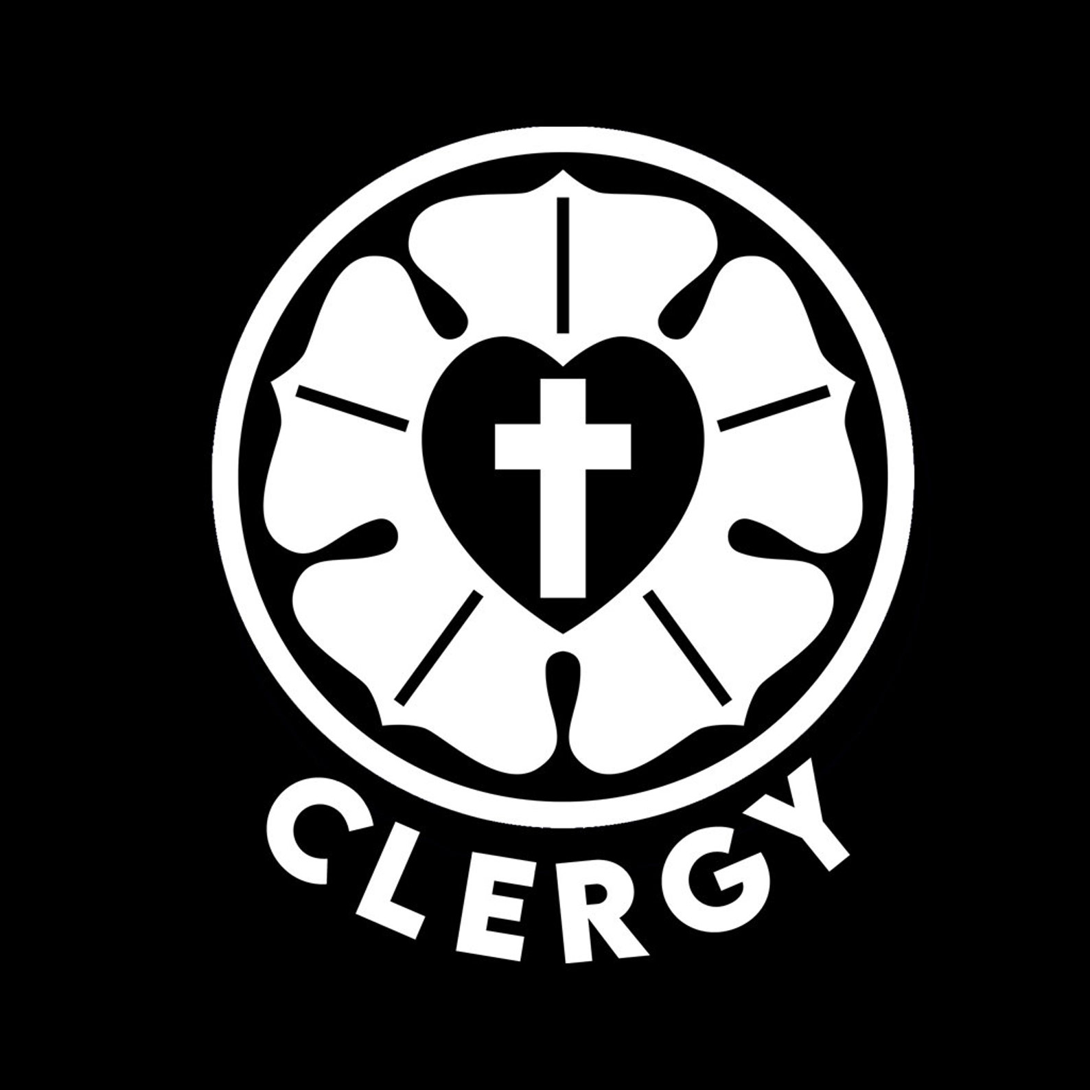 Decal: 4" X 5" Clergy Luther Rose Seal Lutheran Symbol Vinyl Decal ...