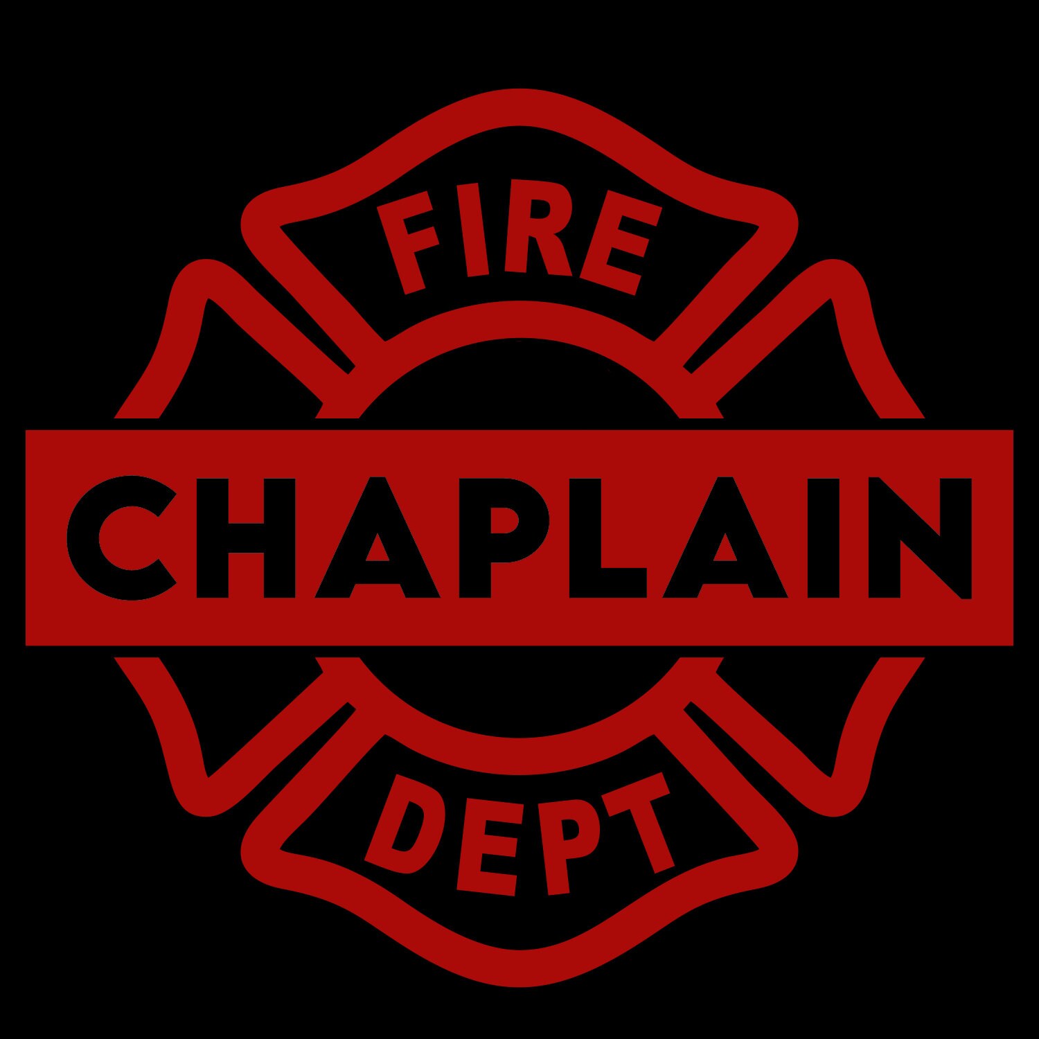 Fire Department Chaplain Decal - Etsy