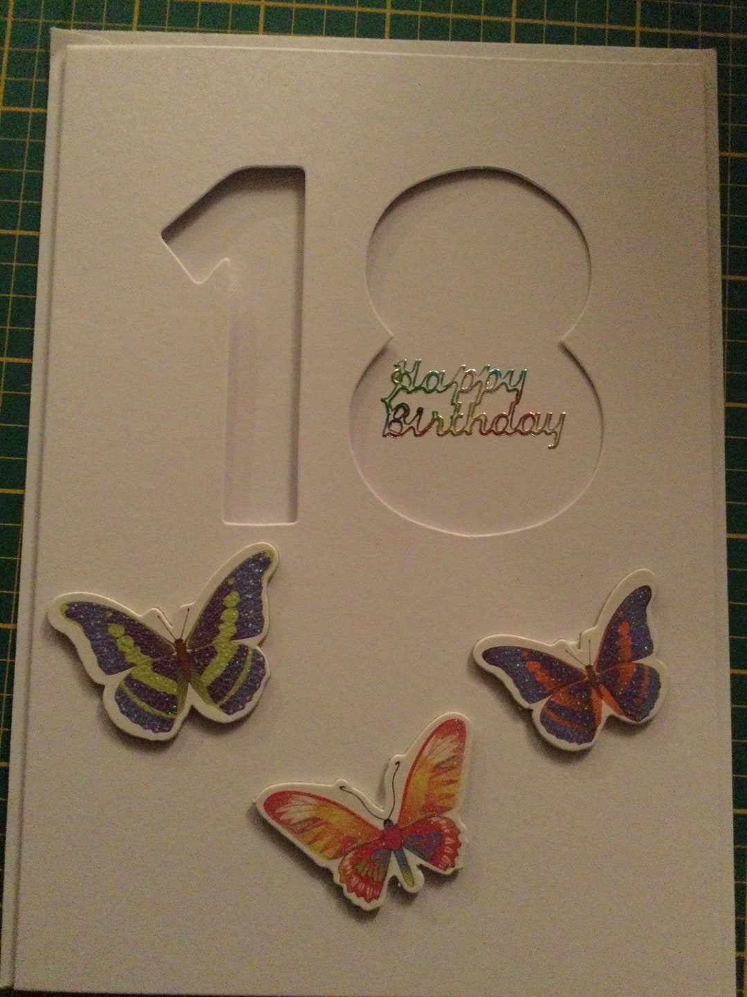 Butterfly 18th Birthday Card - Etsy