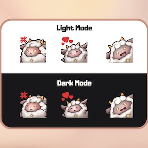 Lamball Palworld Twitch Emote Bundle - Cute Palworld Chibi Set ...