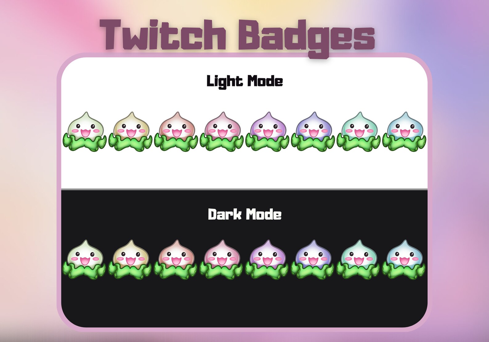 Overwatch Pachimari Sub/bit-badge Twitch | 8 Cute Overwatch 2 Badges ...
