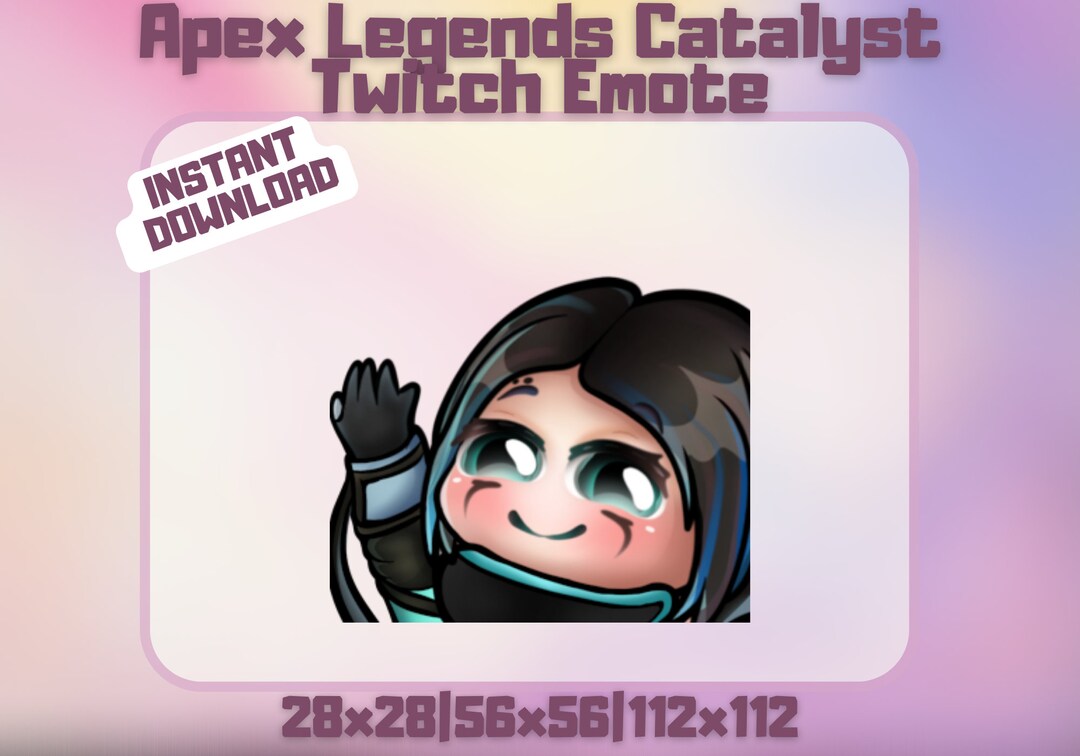 Apex Catalyst Hi Emote 1 Emote Twitch/discord Set Cute Apex Legends S15 ...