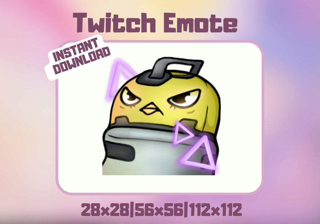 Twitch Killjoy Turret Emote | Cute Valorant Chibi | Discord Emote ...