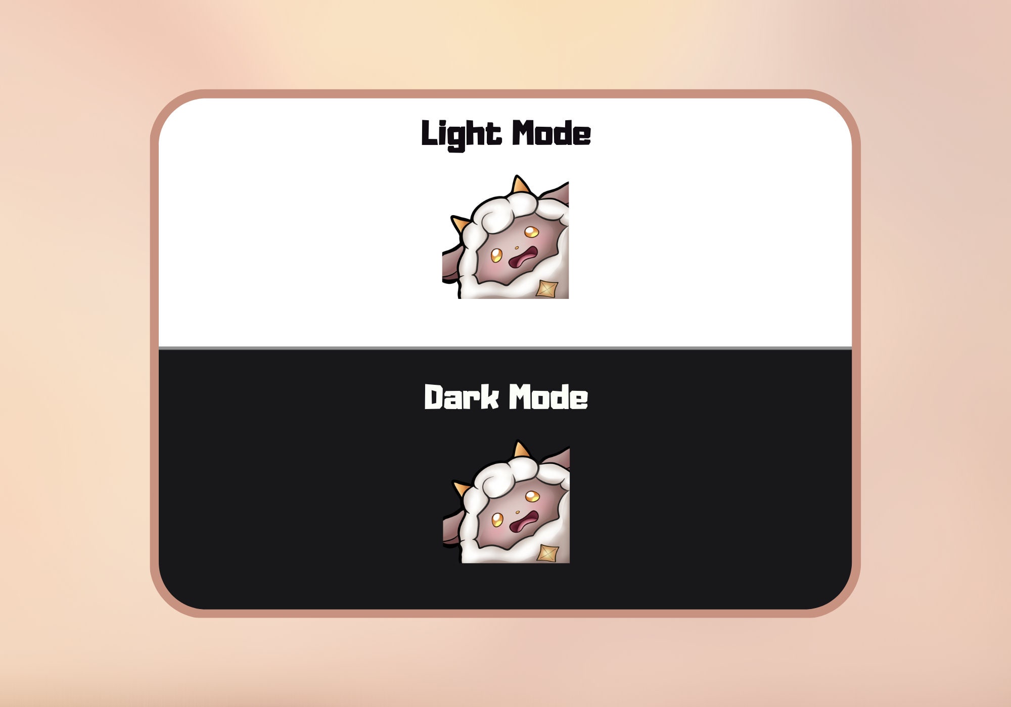 Lamball Scream Palworld Twitch Emote Cute Palworld Chibi Discord Emotes ...