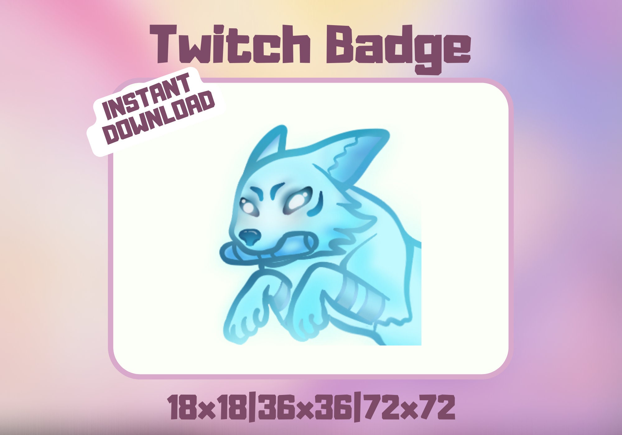 Twitch Kiriko Emote Bundle | 7 Emotes + 1 Sub/Bit-Badge + 2 animierte ...