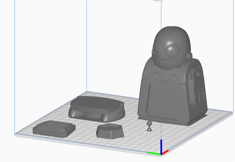 Ratchet and Clank, Clank Backpack Version, 3D STL File - Etsy