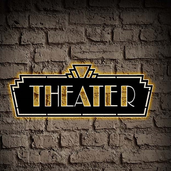 Theater Sign - Etsy