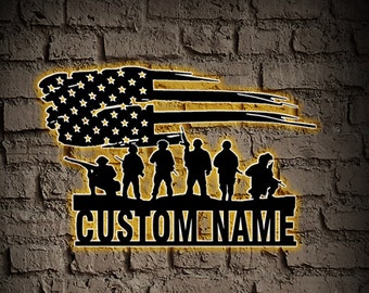 Us Army Metal Art - Etsy