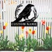 Custom Crow Metal Sign,raven Sign,personalized Black Crow Name Sign ...