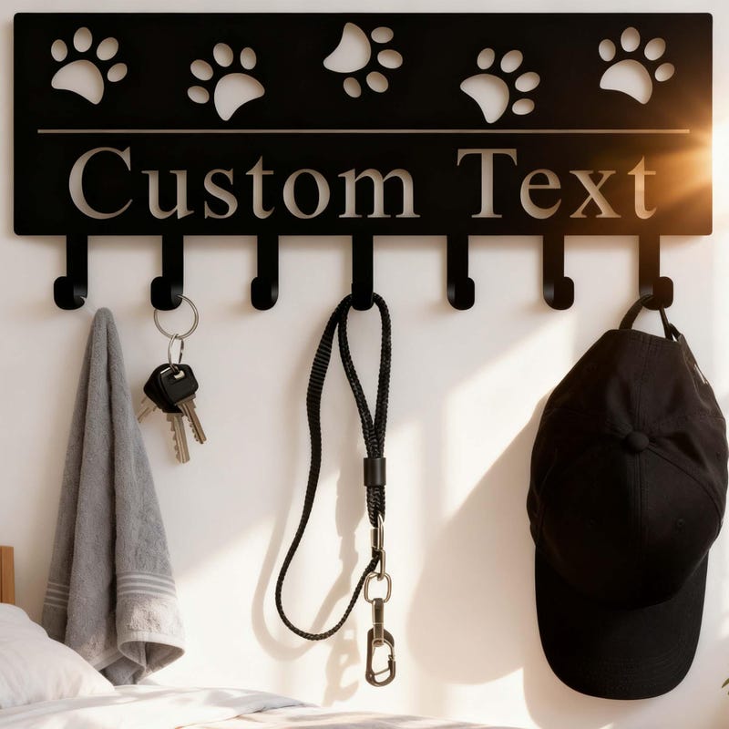 Dog Leash Rack - Etsy