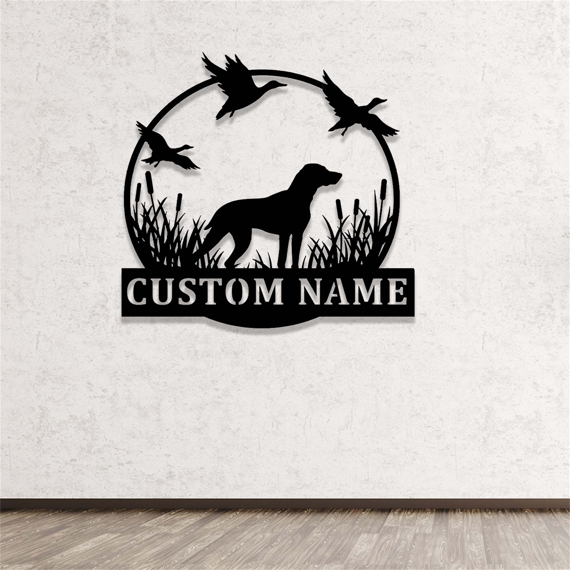 Custom Duck Hunting Metal Sign,duck Hunter Sign,personalized Duck ...