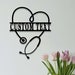 Personalized Nurse Metal Sign,nurse Decor,custom Nurse Name Sign,doctor ...